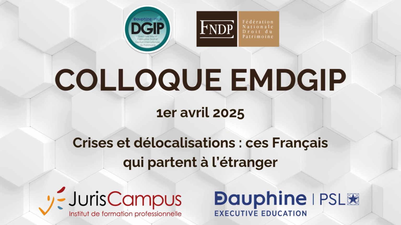 FNDP - Bienvenue à la Fédération Nationale Droit du Patrimoine